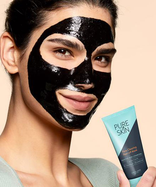 Pure Skin Pore Clearing Peel Off Mask Pakistan, Pure skin oriflame