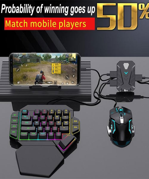 MIX Pro PUBG Controller Gaming Converter Pakistan